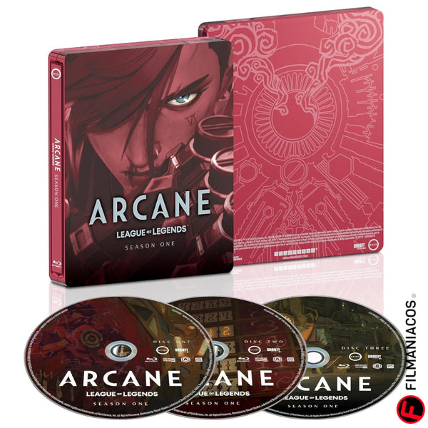 Arcane: League of Legends - Season One (2021) (Steelbook) [Blu-ray ...