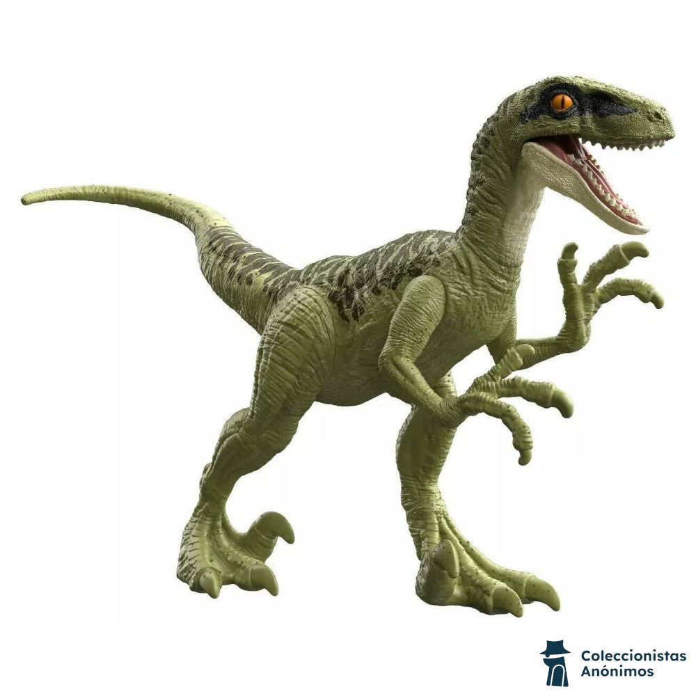 Jurassic World Camp Cretaceous Velociraptor (verde) [SUELTO] – Filmaniacos